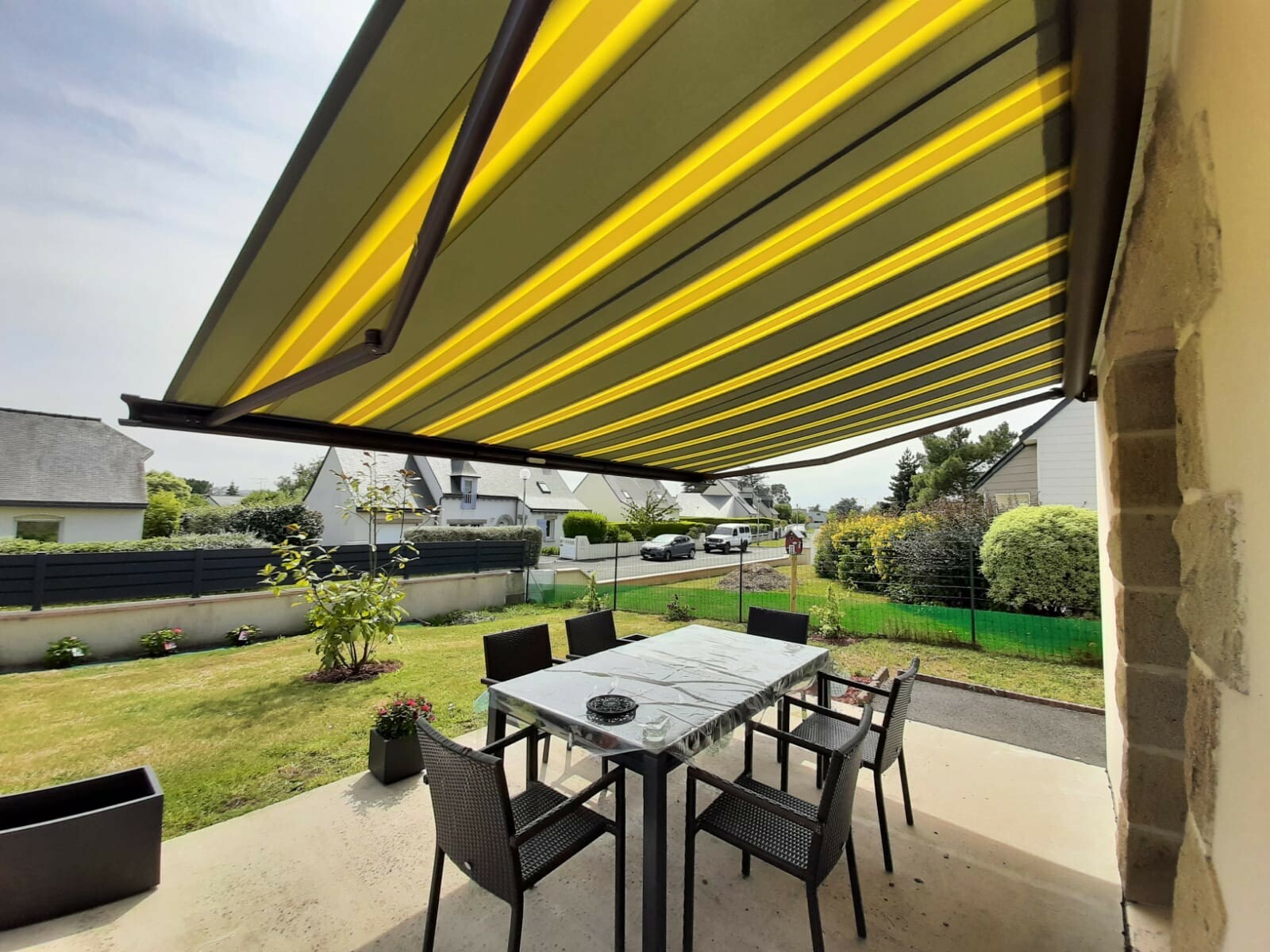 Store terrasse toile Markilux- Binic/ Étables sur Mer