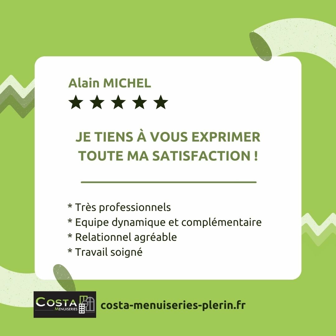 Merci pour vos retours et avis